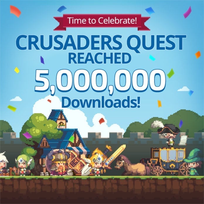 Crusaders Quest - New heroes revealed with 5 million downloads - MMO ...