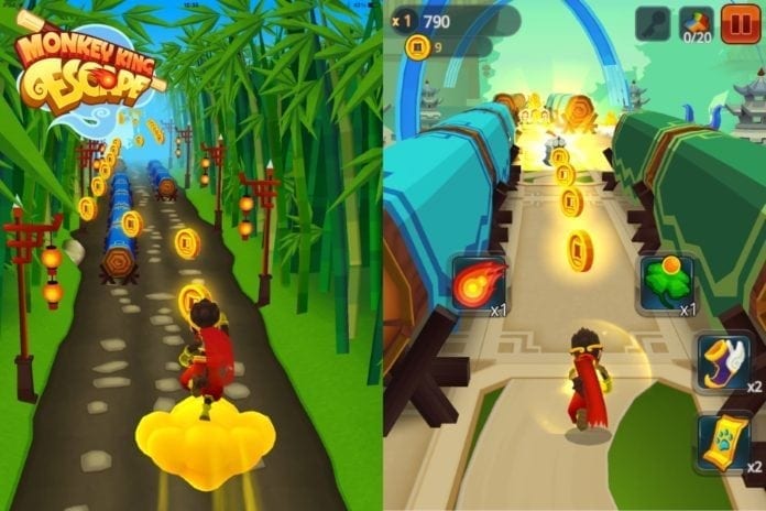 Monkey King Escape - Ubisoft launches endless runner mobile game - MMO ...