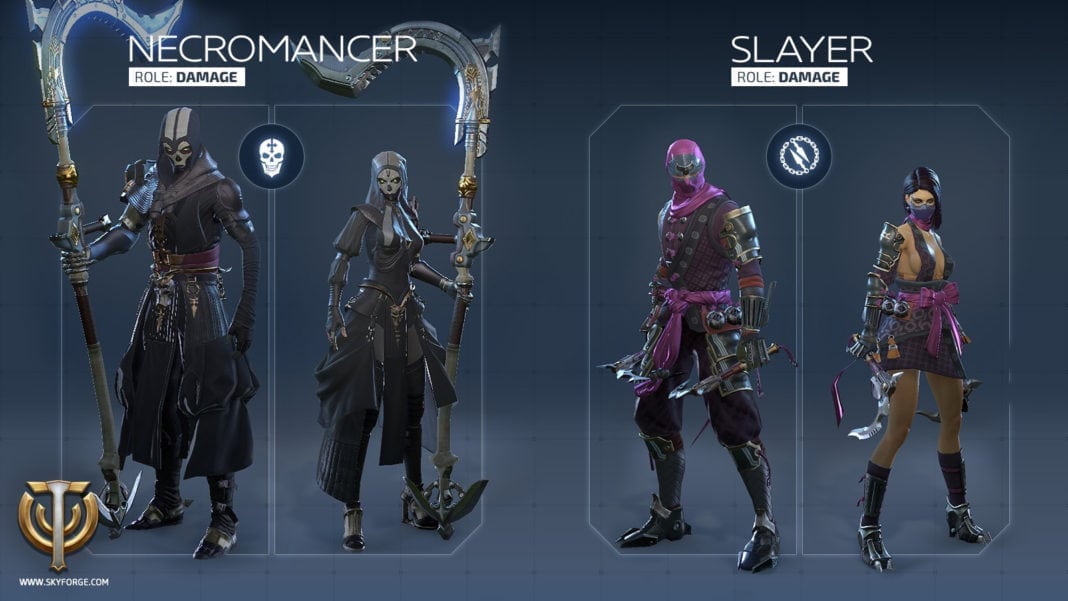 Skyforge - Defend Aelion with these thirteen classes during official ...