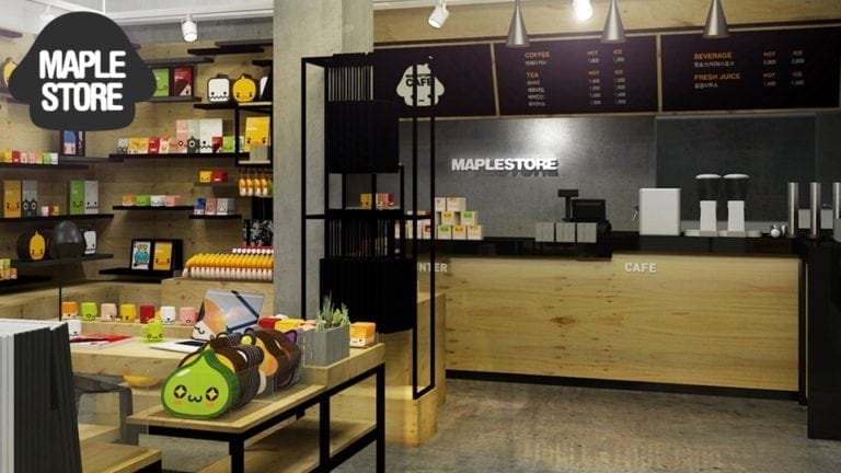 MapleStory - Pop-up MapleStore opens for three months in Seoul - MMO ...