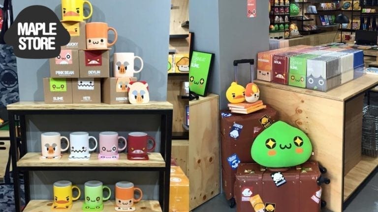MapleStory - Pop-up MapleStore opens for three months in Seoul - MMO ...