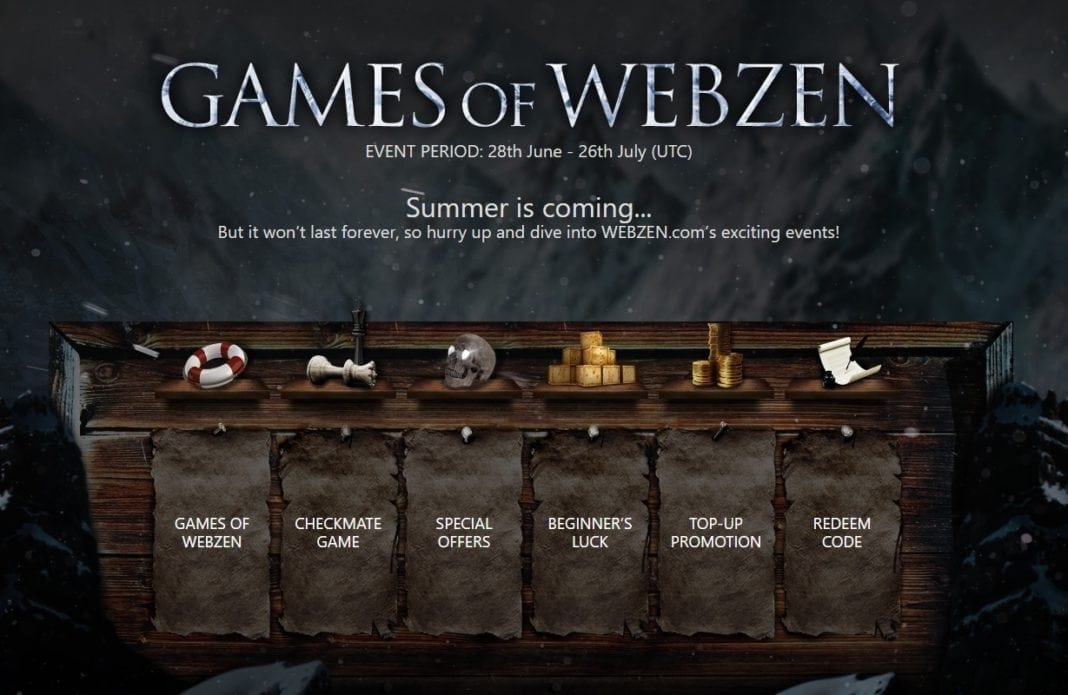 Webzen - Beat the summer heat with free digital items in any Webzen ...