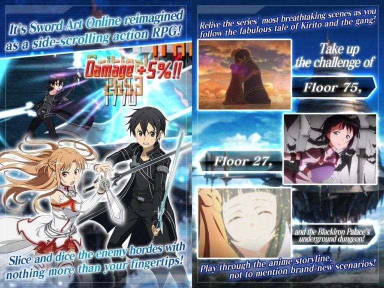 Sword Art Online: Memory Defrag - Mobile action RPG is now available ...