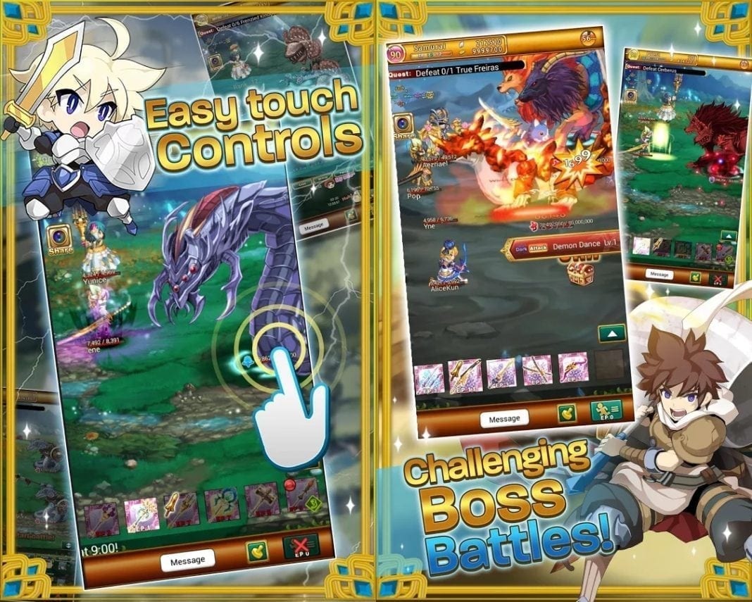 Logres: Japanese RPG - Mobile MMORPG debuts in 5 countries - MMO Culture