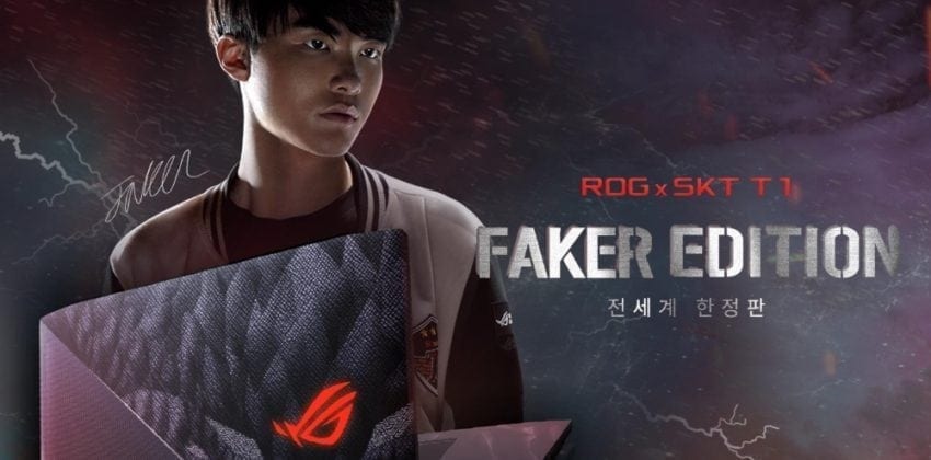 League of Legends - Faker Edition ROG laptop bundle goes on sale in ...