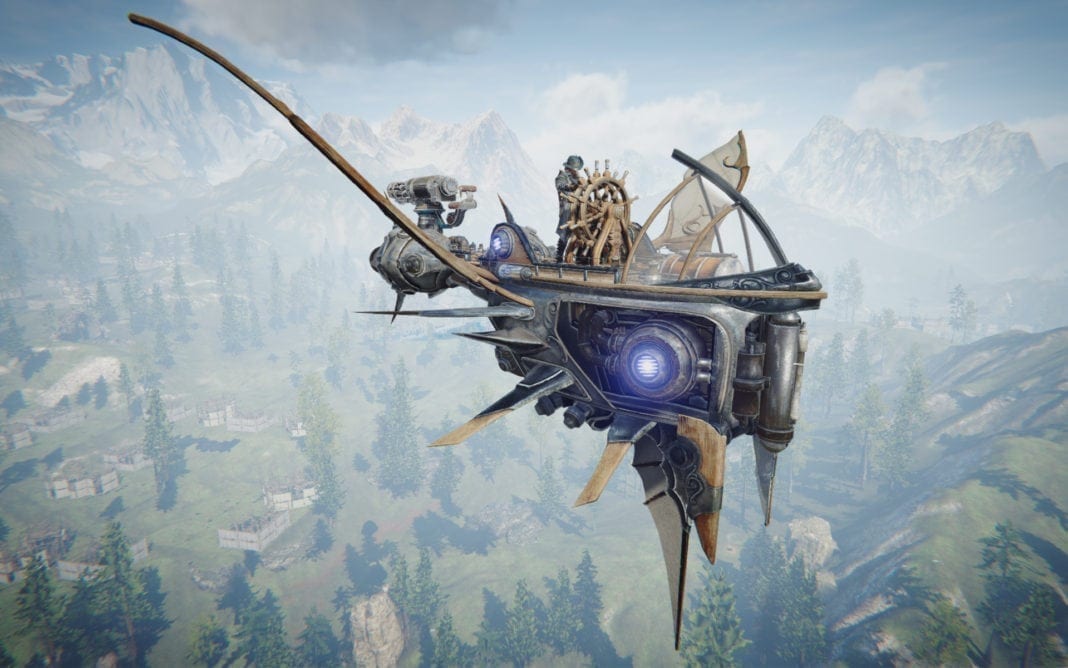 Ascent: Infinite Realm - Take a closer look at the game's airships and ...