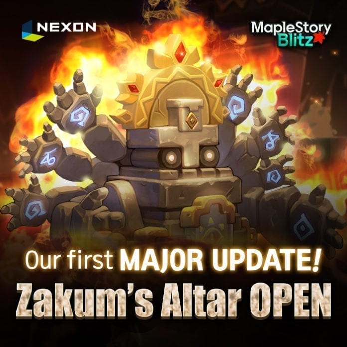 MapleStory Blitz - Iconic boss Zakum enters the game in first content ...