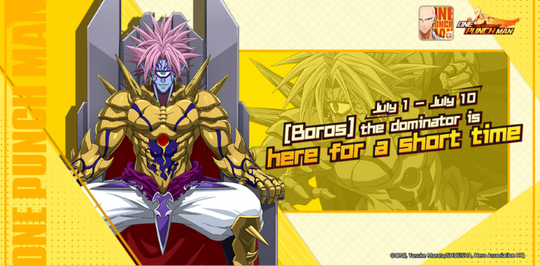 ONE PUNCH MAN: The Strongest - Dominator of the universe, Boros, has ...