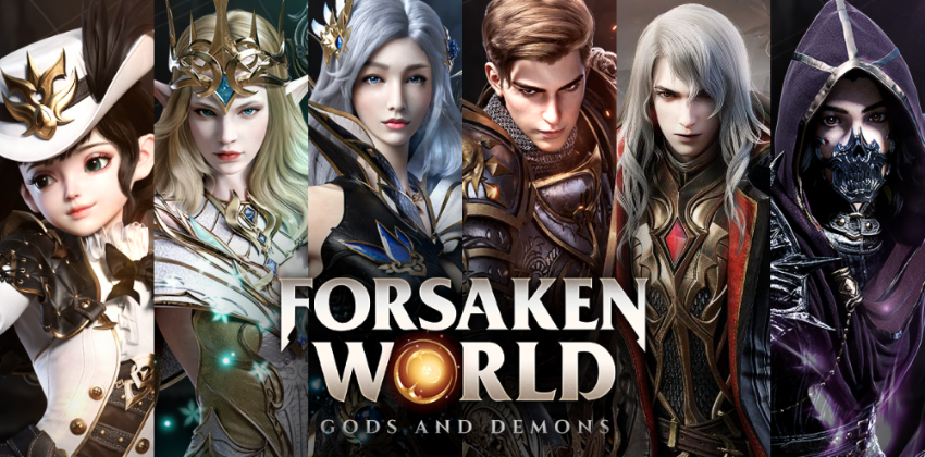 Forsaken World: Gods and Demons - New mobile MMORPG launches worldwide ...